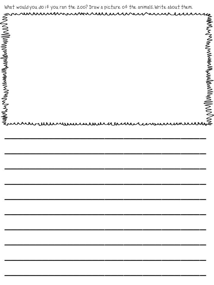 2Nd Grade Writing Paper Simple Printable Templates For 2nd Grade
