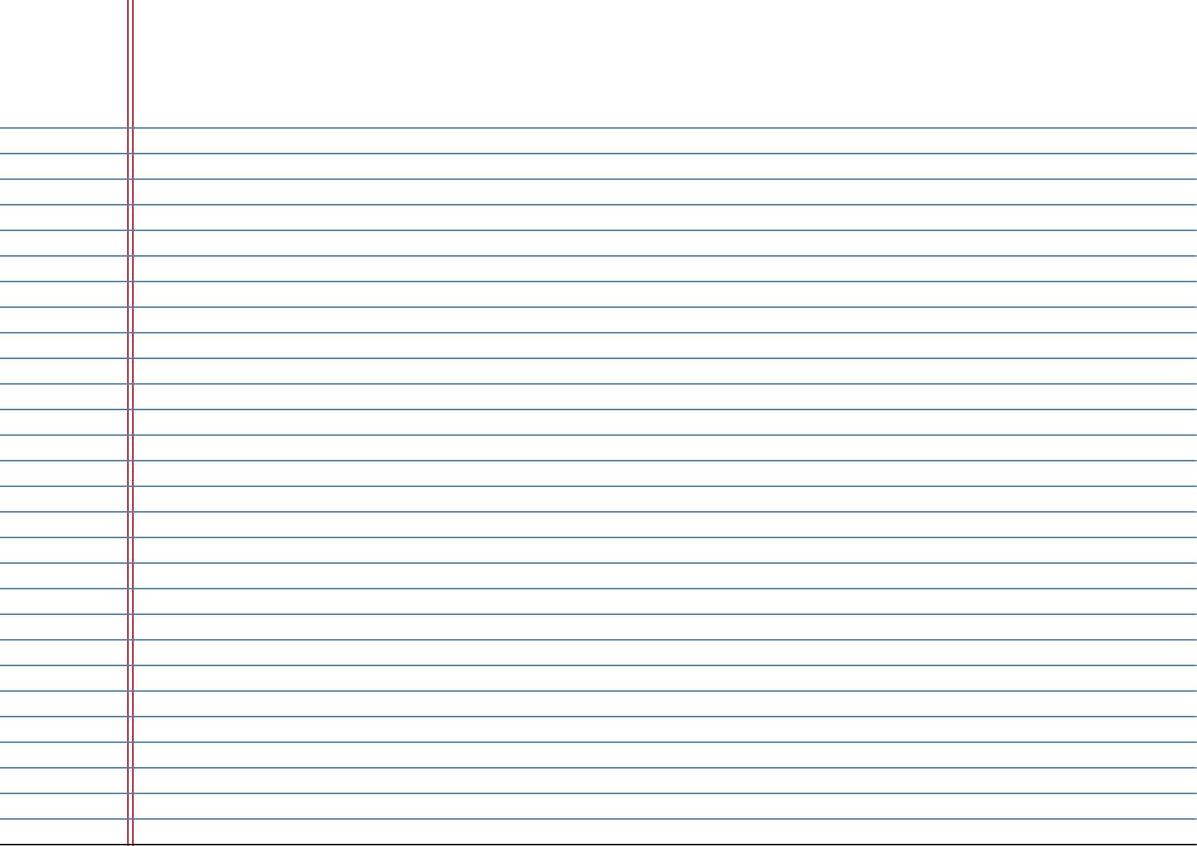Lined Paper To Print Landscape Lined Paper Printable